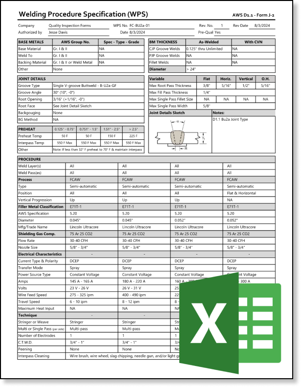AWS Welding Symbols — QUALITY INSPECTION FORMS
