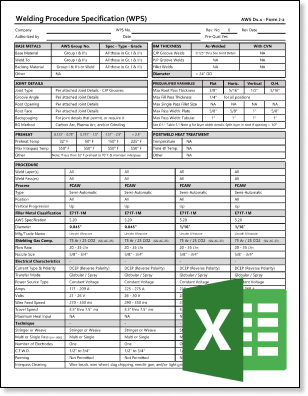 D1.1 PreQualified SMAW WPS - CJP Grooves — QUALITY INSPECTION FORMS