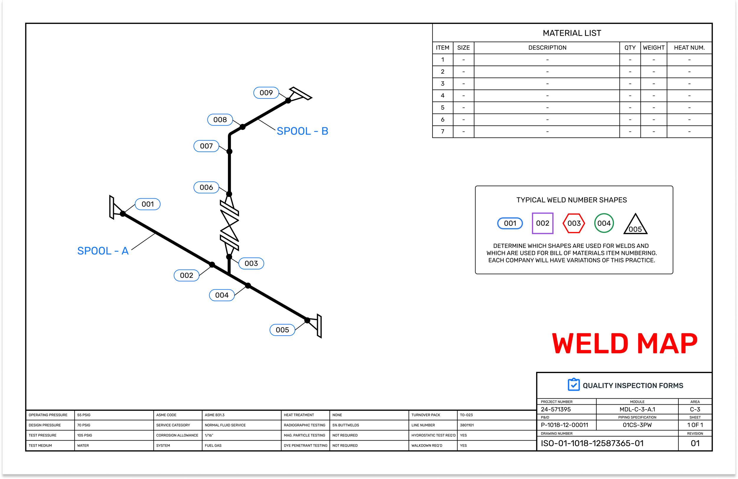WHAT IS WELD MAPPING? — QUALITY INSPECTION FORMS