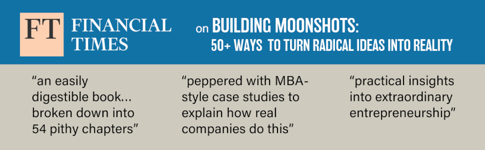 Building Moonshots book