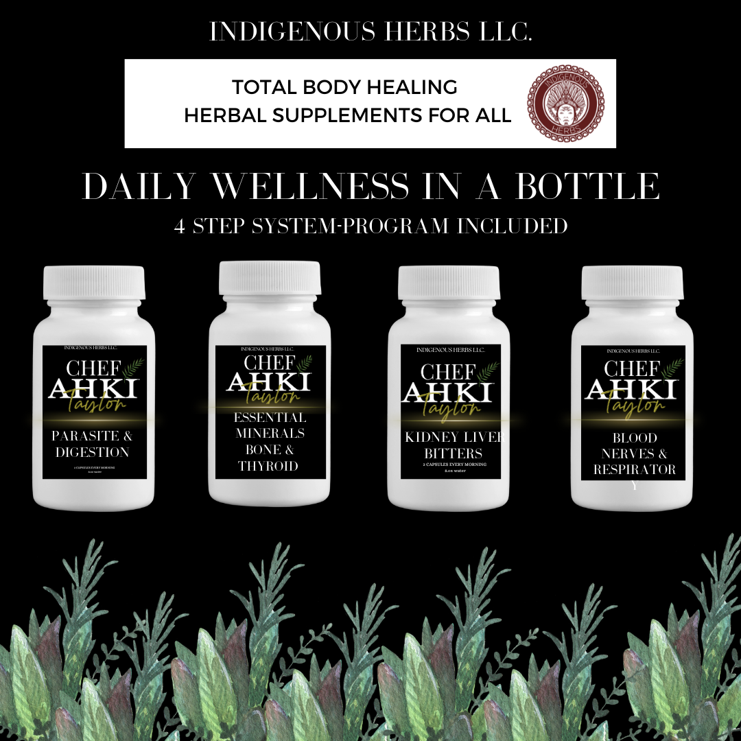 Indigenous Herbs Full Body Detox & Restoration Kit — AHKI TAYLOR