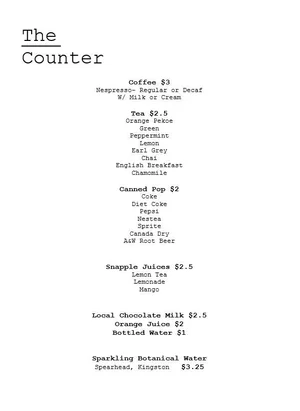 . The Counter Restaurant - "Good food, Done Right" | Lunch | Soups ...