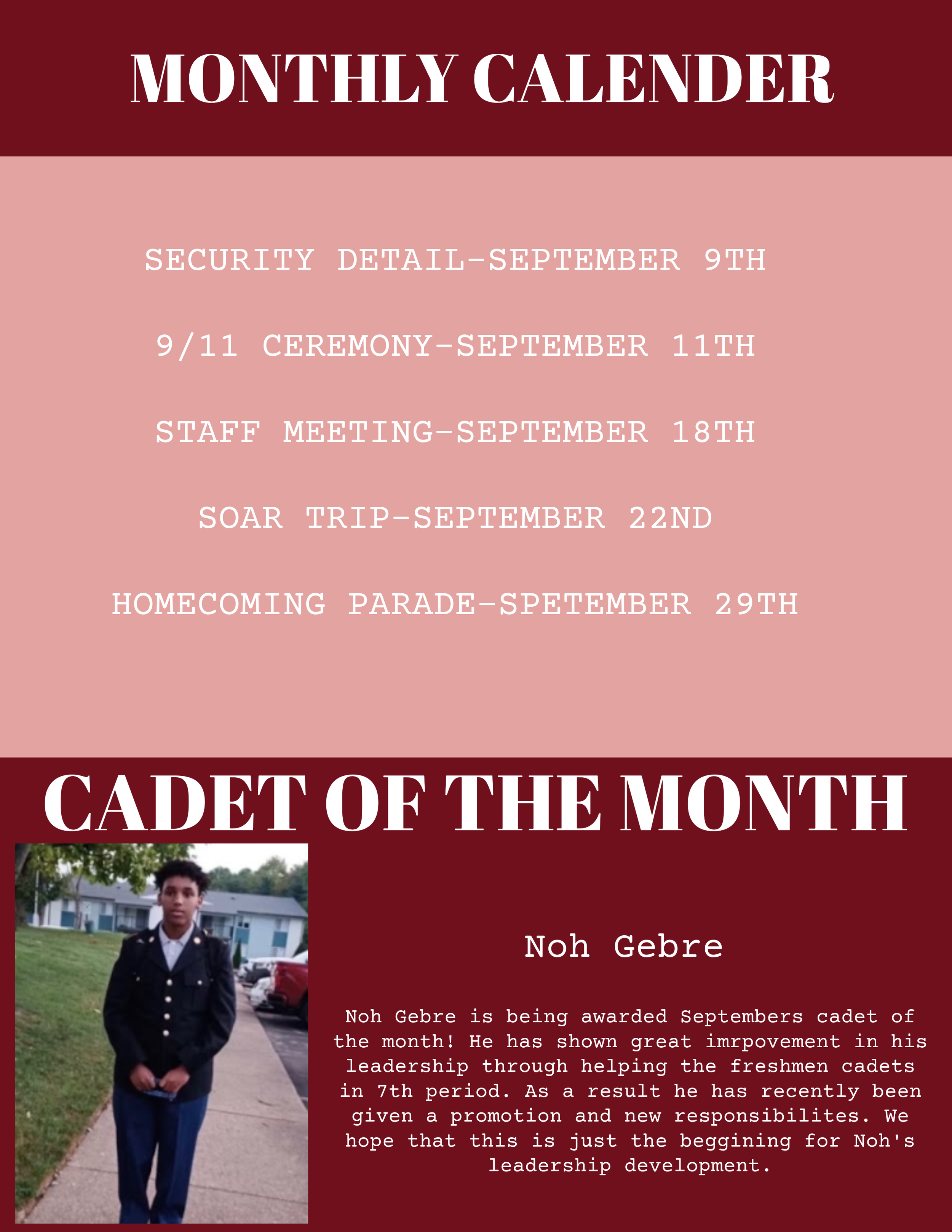 General 1 — FHS JROTC