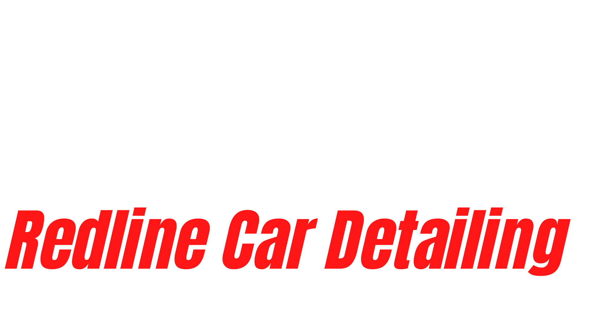 Redline Car Detailing