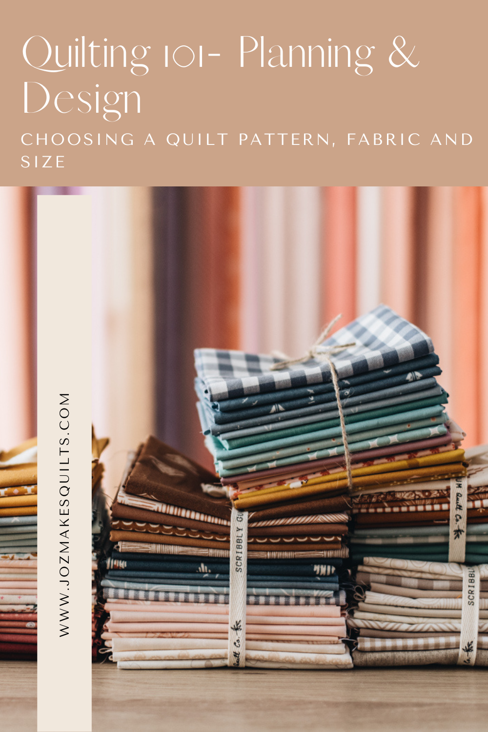 Quilting 101 — Joz Makes Quilts