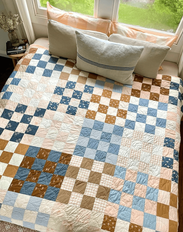 My two St Louis 16 Patch quilts — Joz Makes Quilts