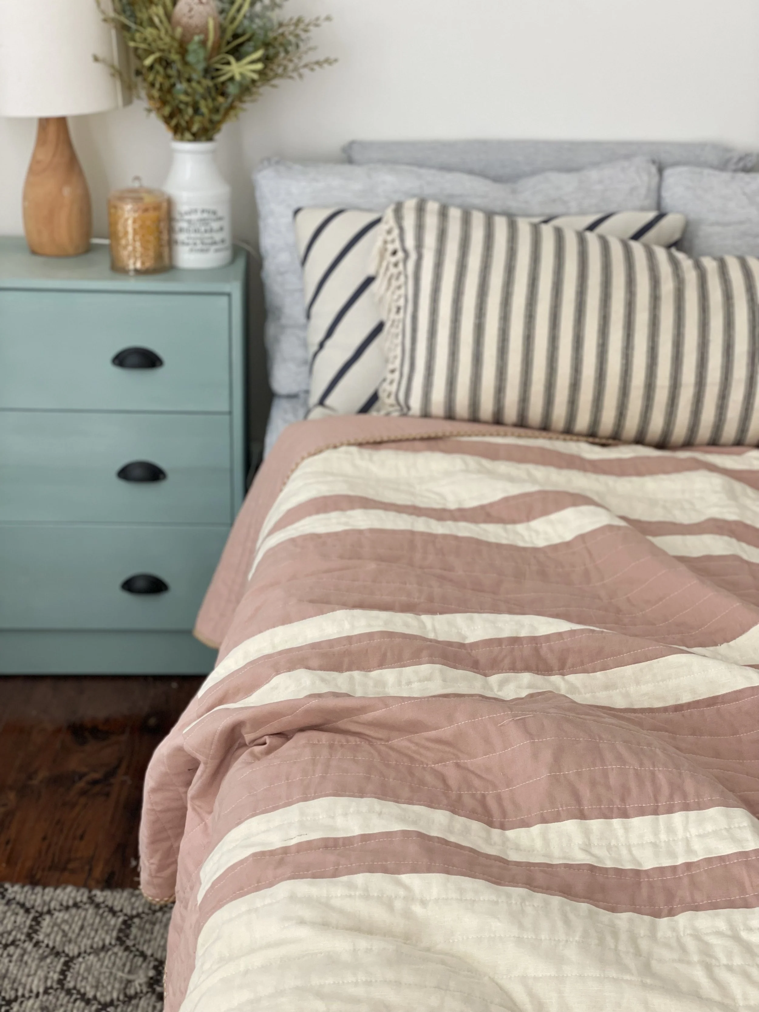 How to make: A stripy quilt (which can be a quilt top or quilt backing ...