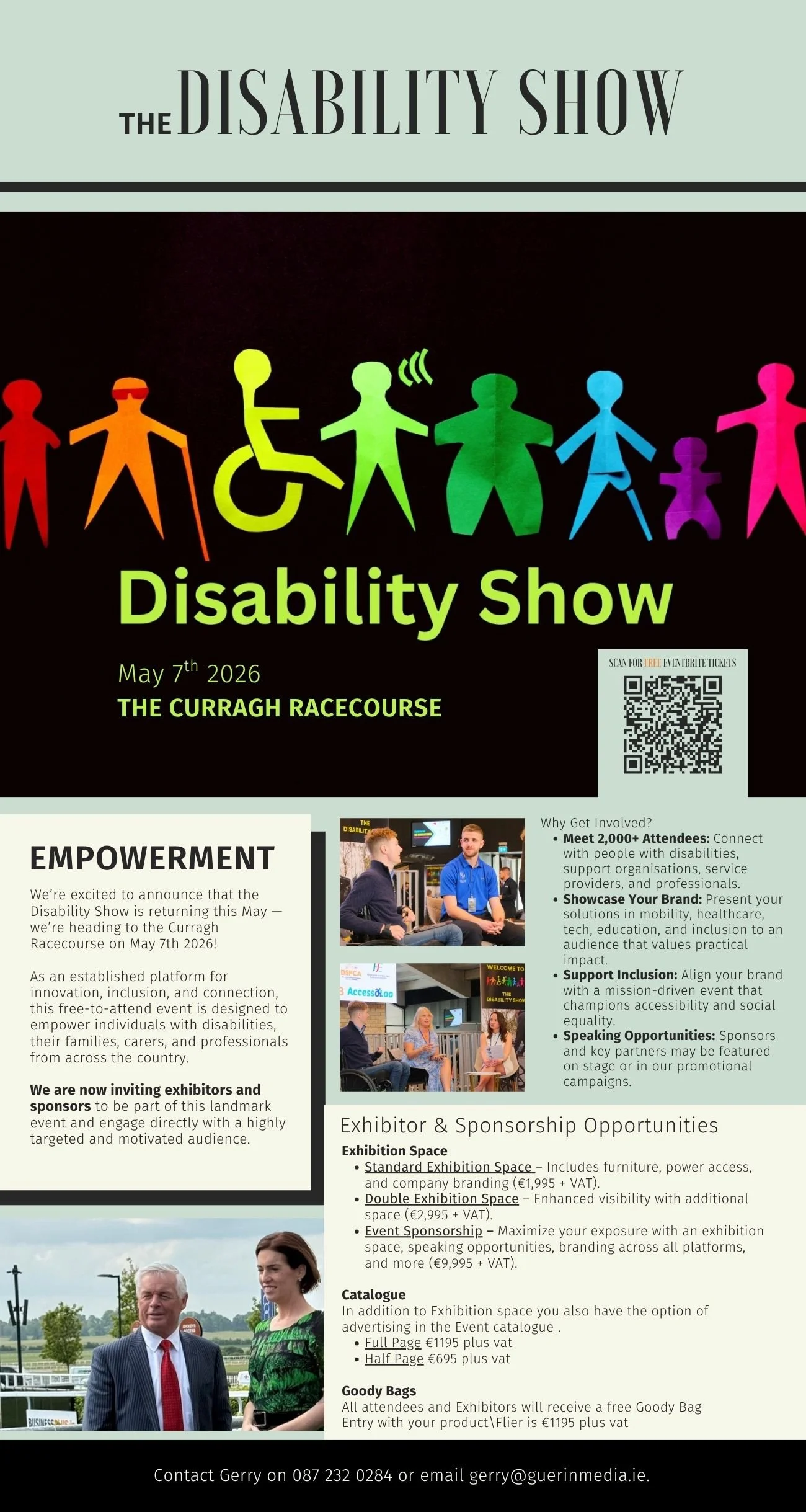 Next Disability Show to take place on Thursday May 7th 2026 at The ...