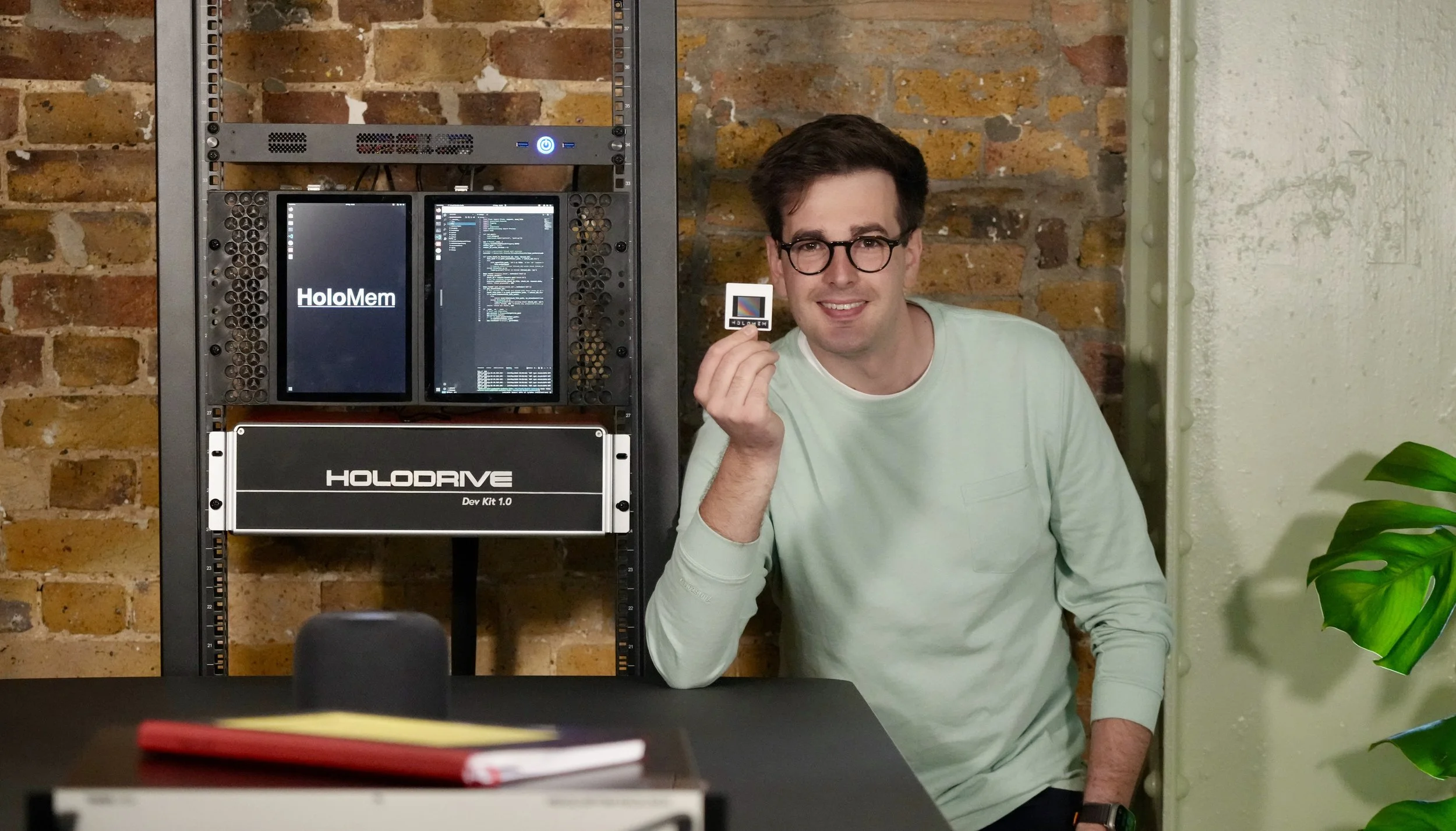 HoloMem is featured on BBC News. — HoloMem