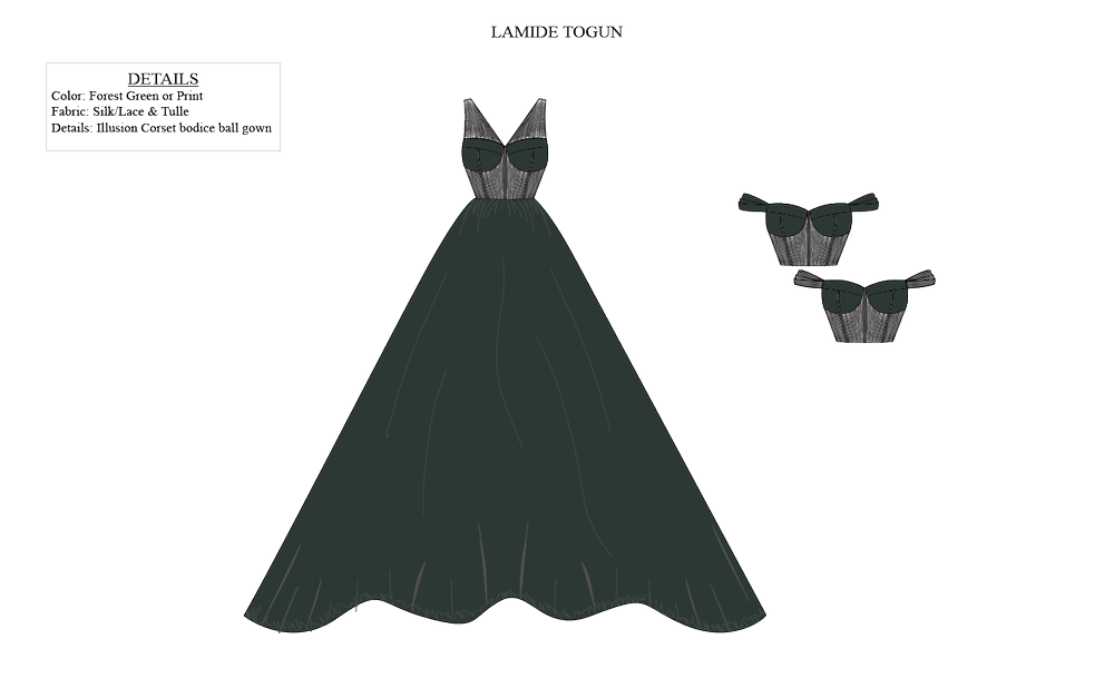 Portfolio: Original Sketched Designs by Lamide Togun — LAMIDE TOGUN