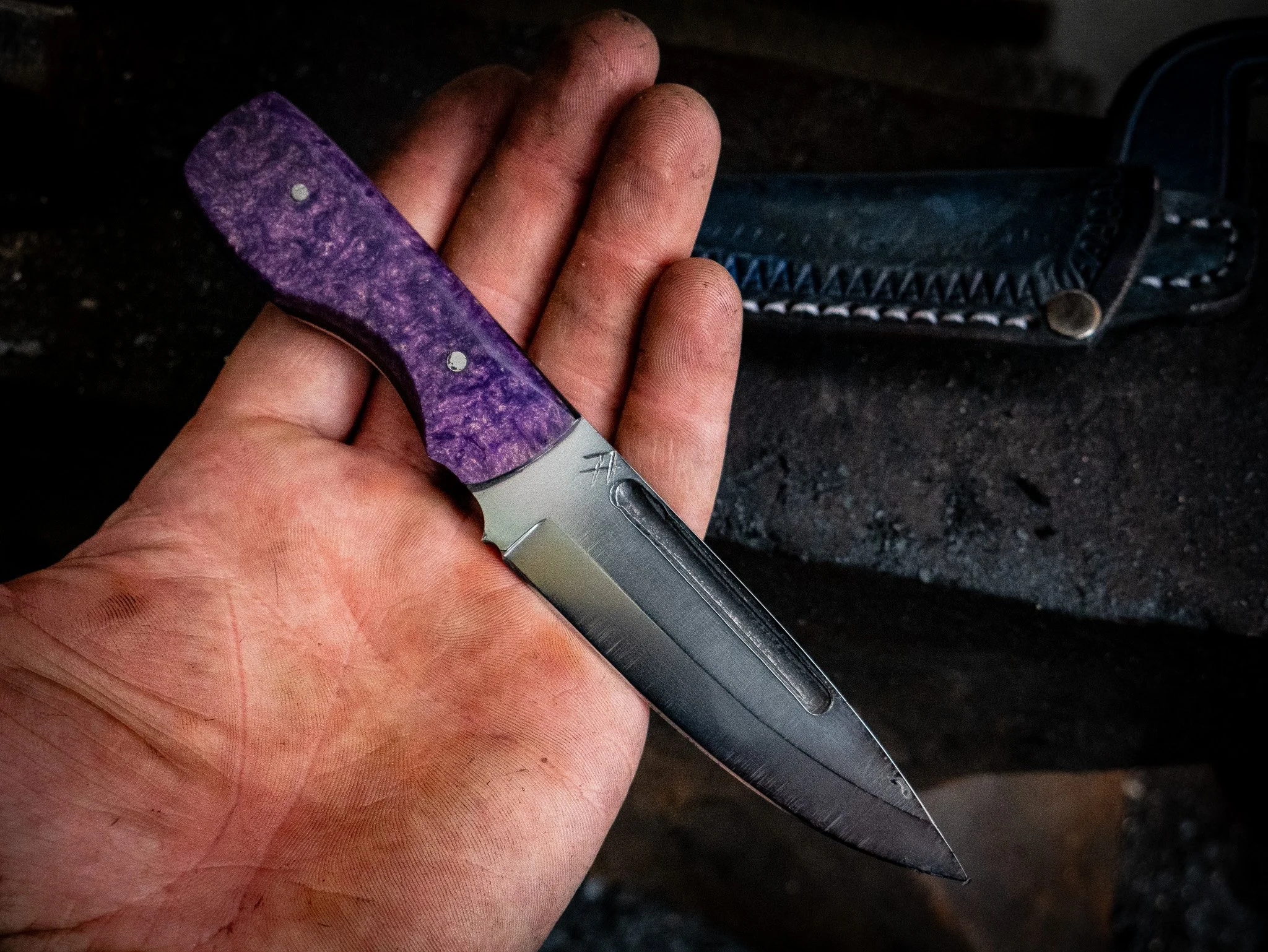 Hand Forged Knives, By An Irish/Japanese Bladesmith