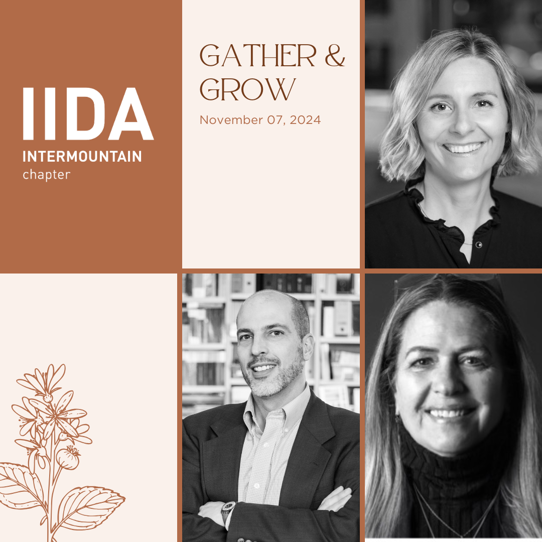 Gather & Grow — IIDA | Intermountain Chapter