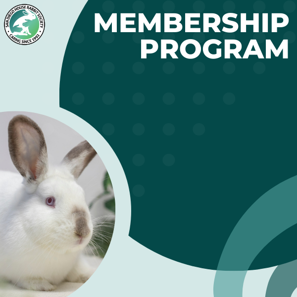 Membership Program — San Diego House Rabbit Society