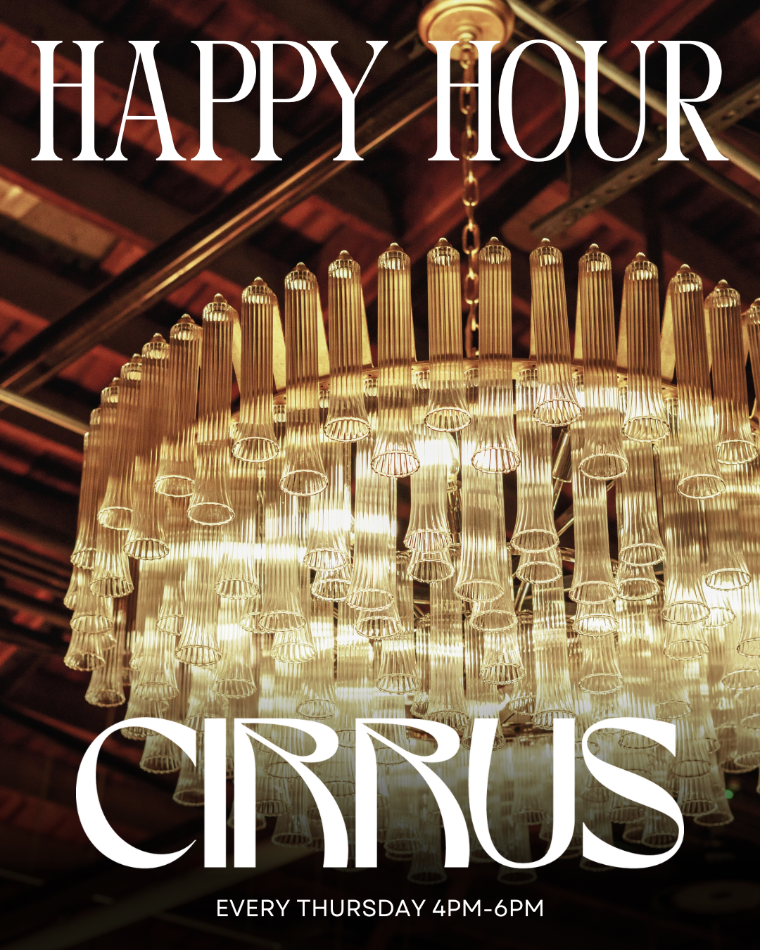 Happy Hour Thursdays | Cirrus Social Club