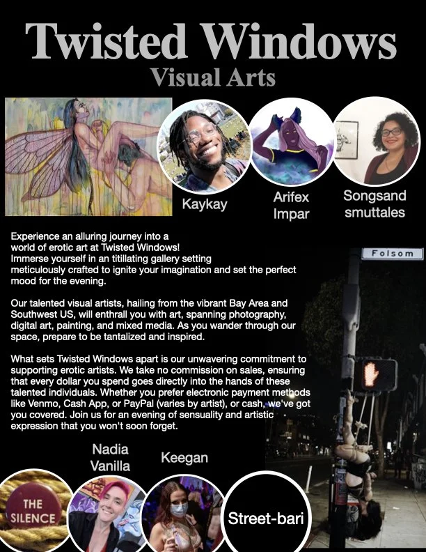 Featured Artists, Twisted Windows 2023 — Twisted Windows