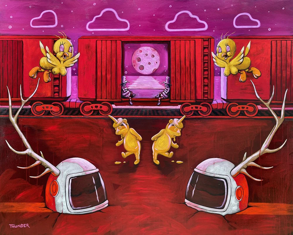 Paintings — Jonathan Thunder