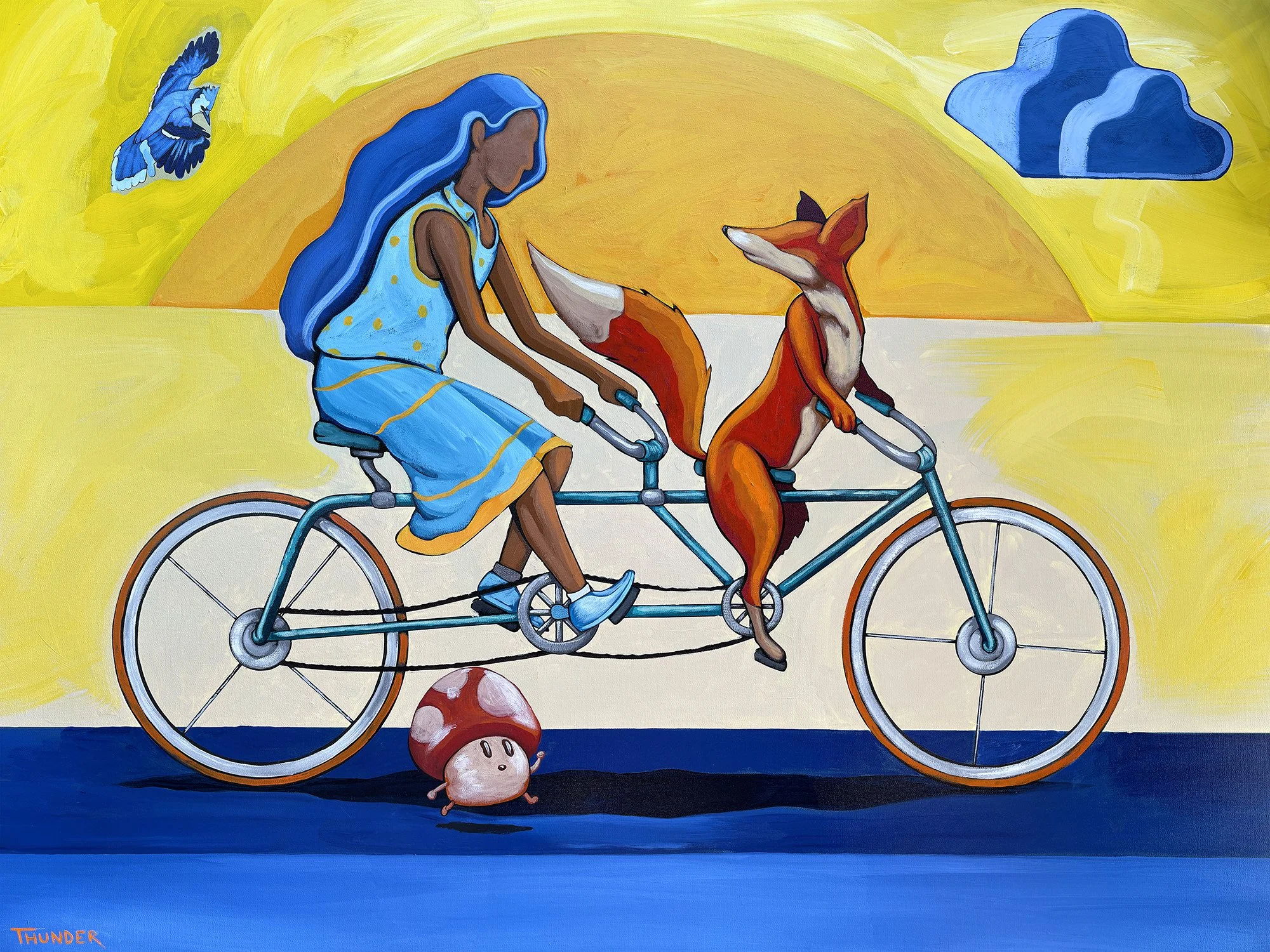 Paintings — Jonathan Thunder