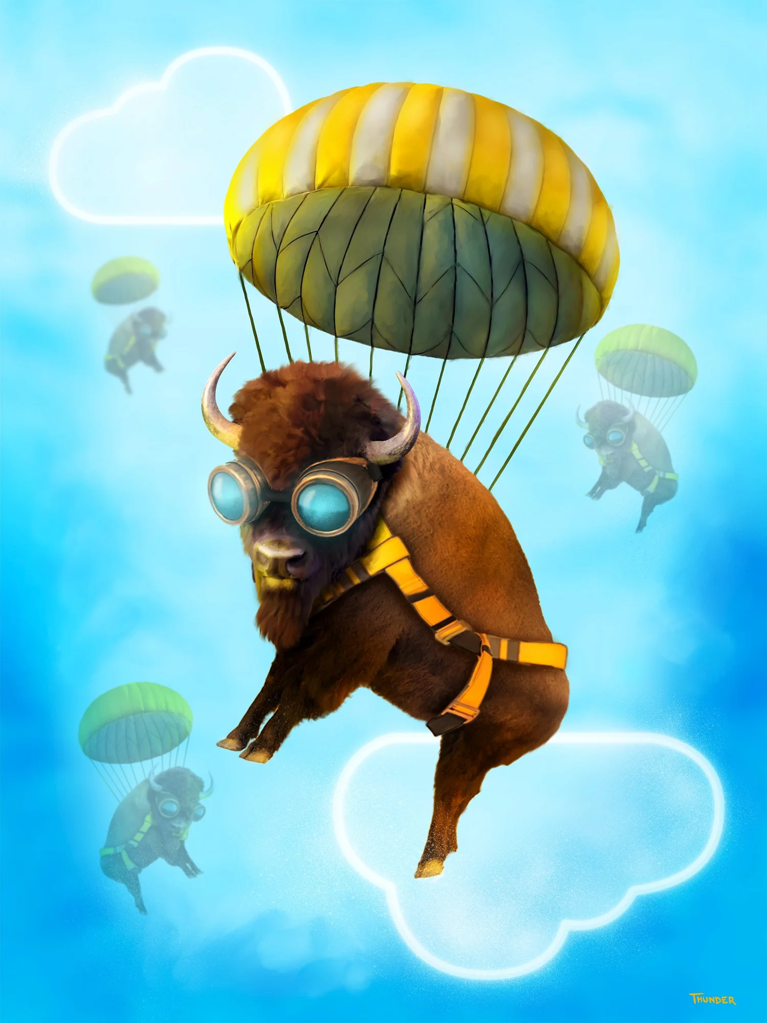 Paintings — Jonathan Thunder