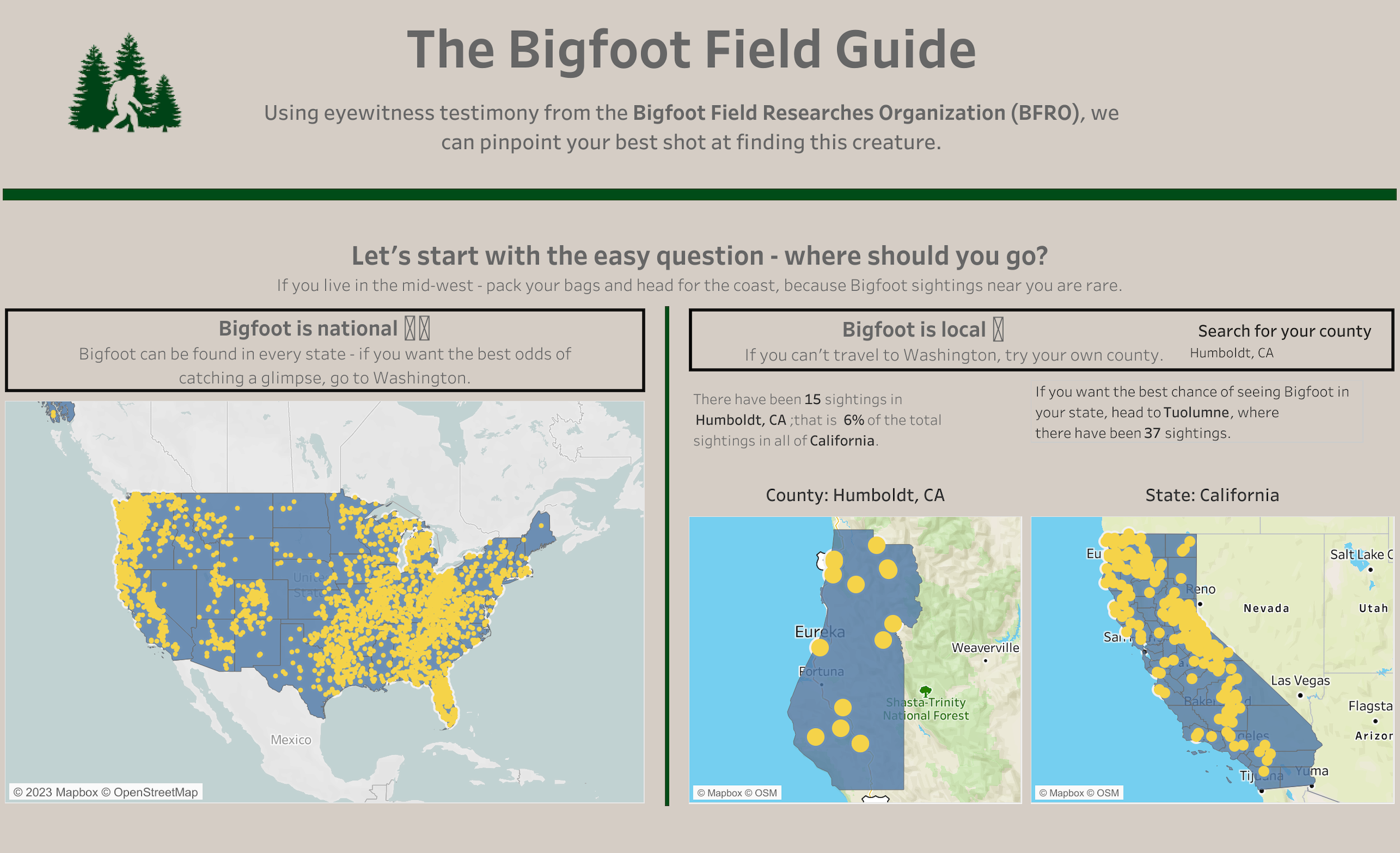 Project - Bigfoot Field Guide — DataFramed
