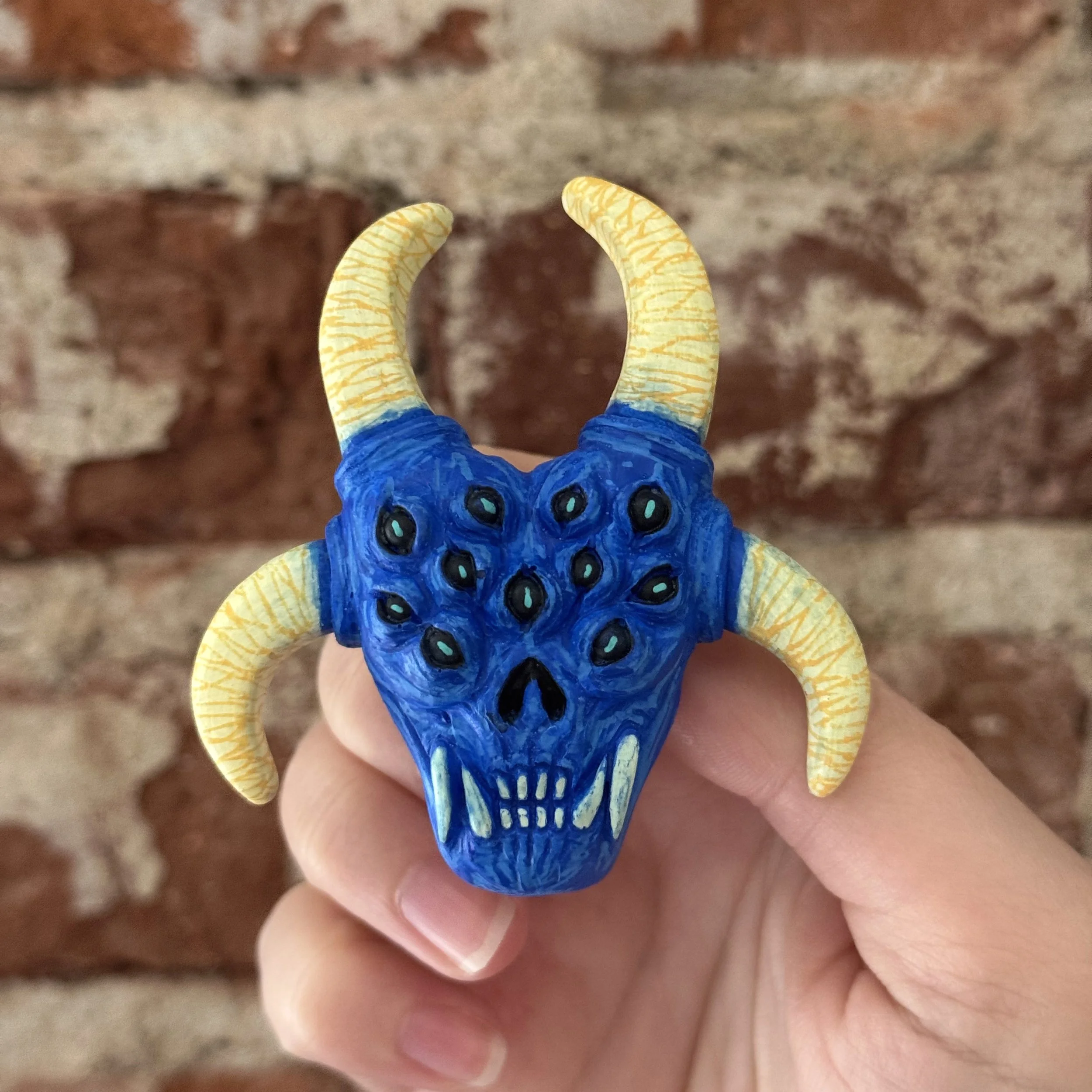 Beast of the Underworld Pin — Hannah Comstock