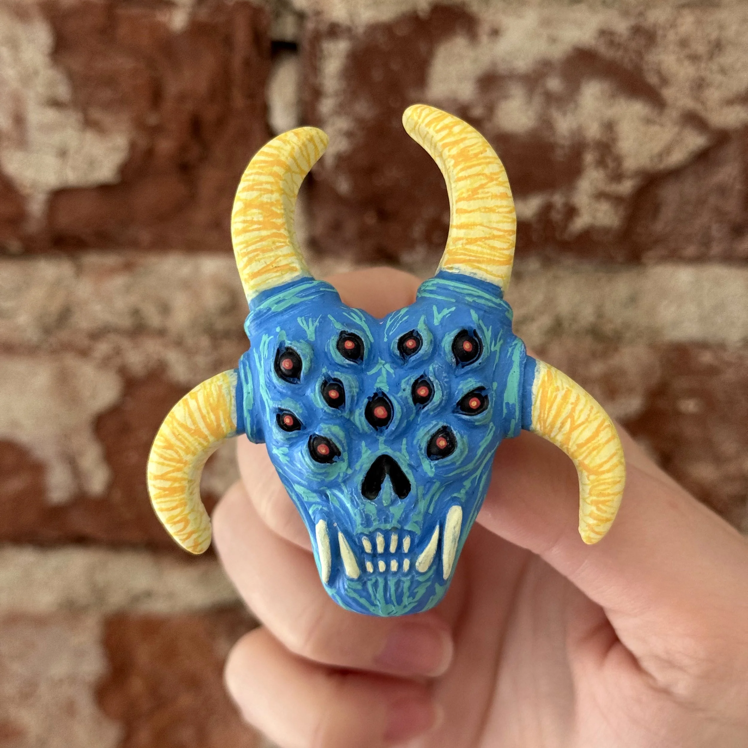 Beast of the Underworld Pin — Hannah Comstock