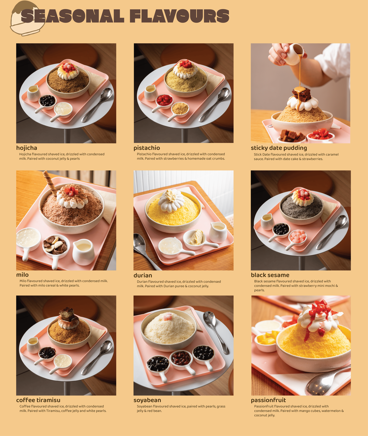 menu — bing chillin