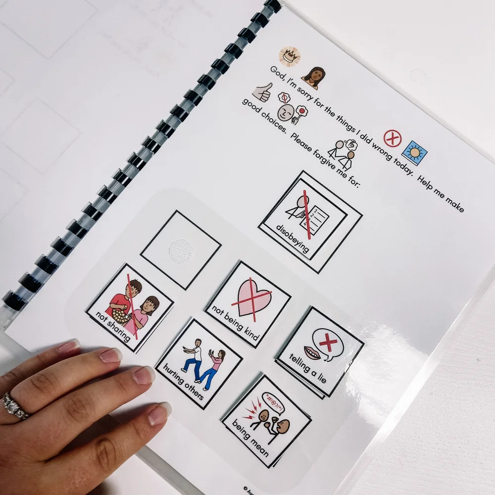 The Fruit of the Spirit Adapted Book — Awe & Wonder | Special Needs ...