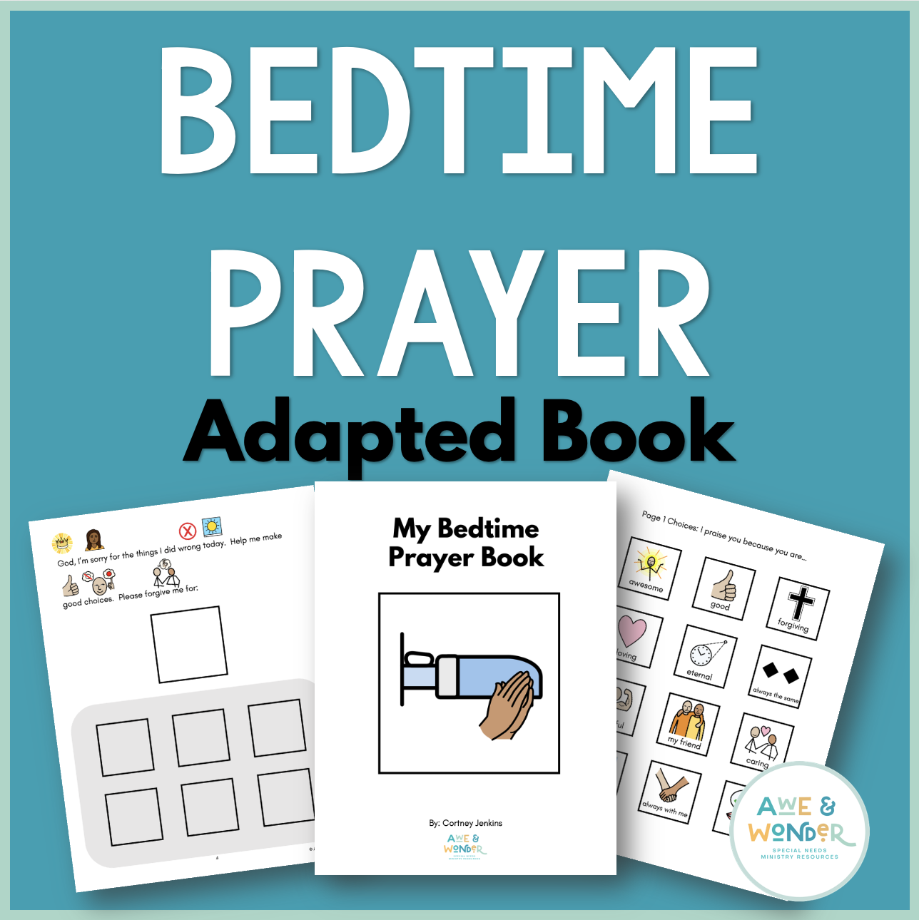 The Fruit of the Spirit Adapted Book — Awe & Wonder | Special Needs ...