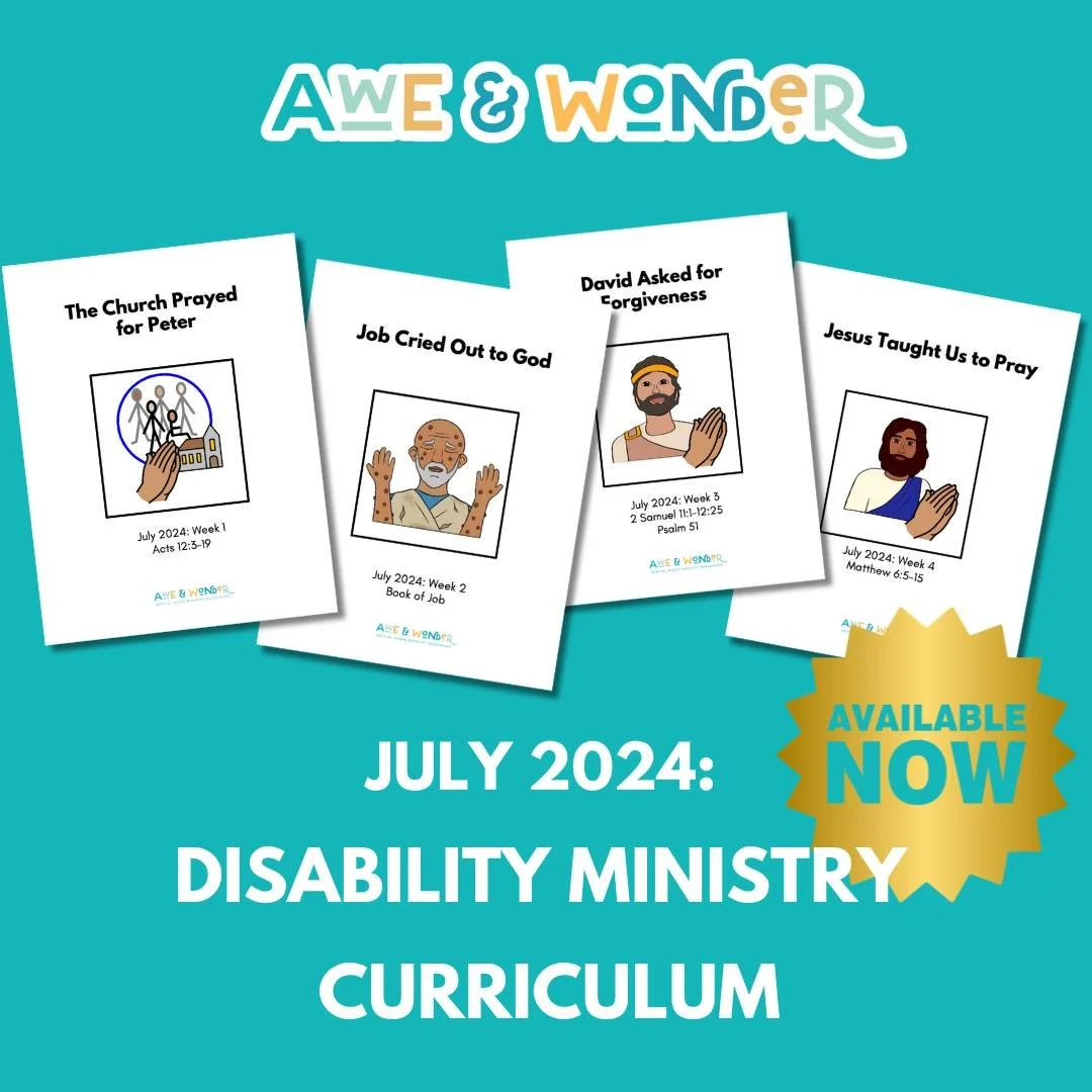 Editing Visual Schedule Cards — Awe & Wonder | Special Needs Ministry ...
