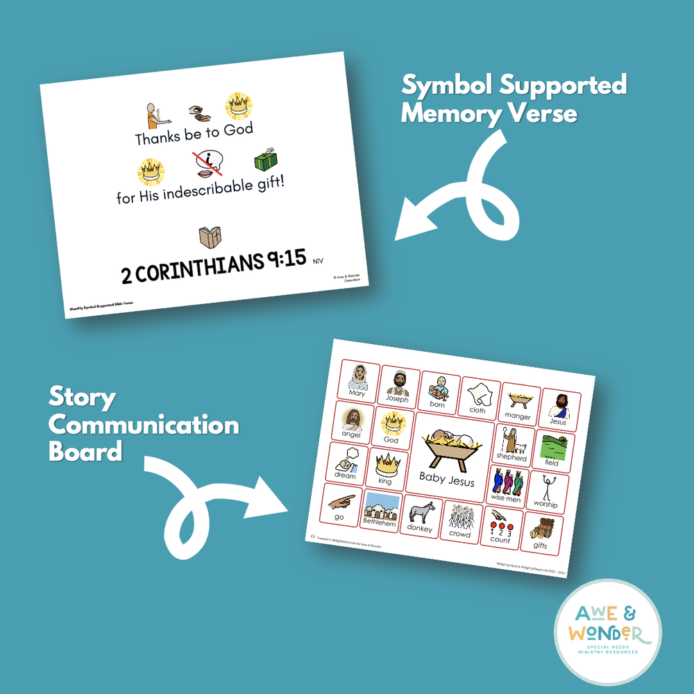 Going to Church Social Story Set — Awe & Wonder | Special Needs ...