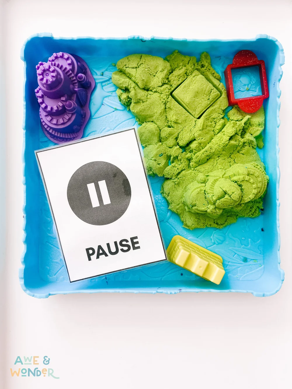 Pause Cards for Autism Transitions — Awe & Wonder | Special Needs ...