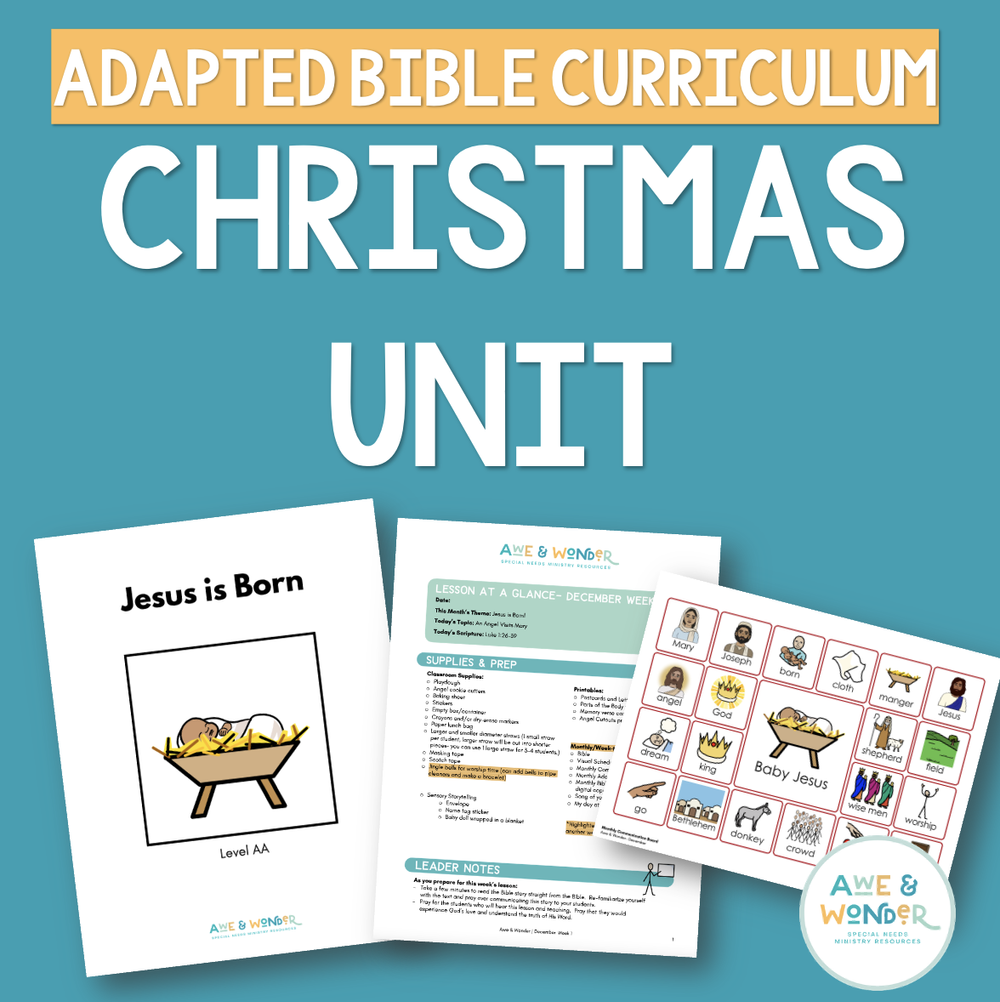 Visual Support Lanyard Cards for Kid's Ministry — Awe & Wonder ...