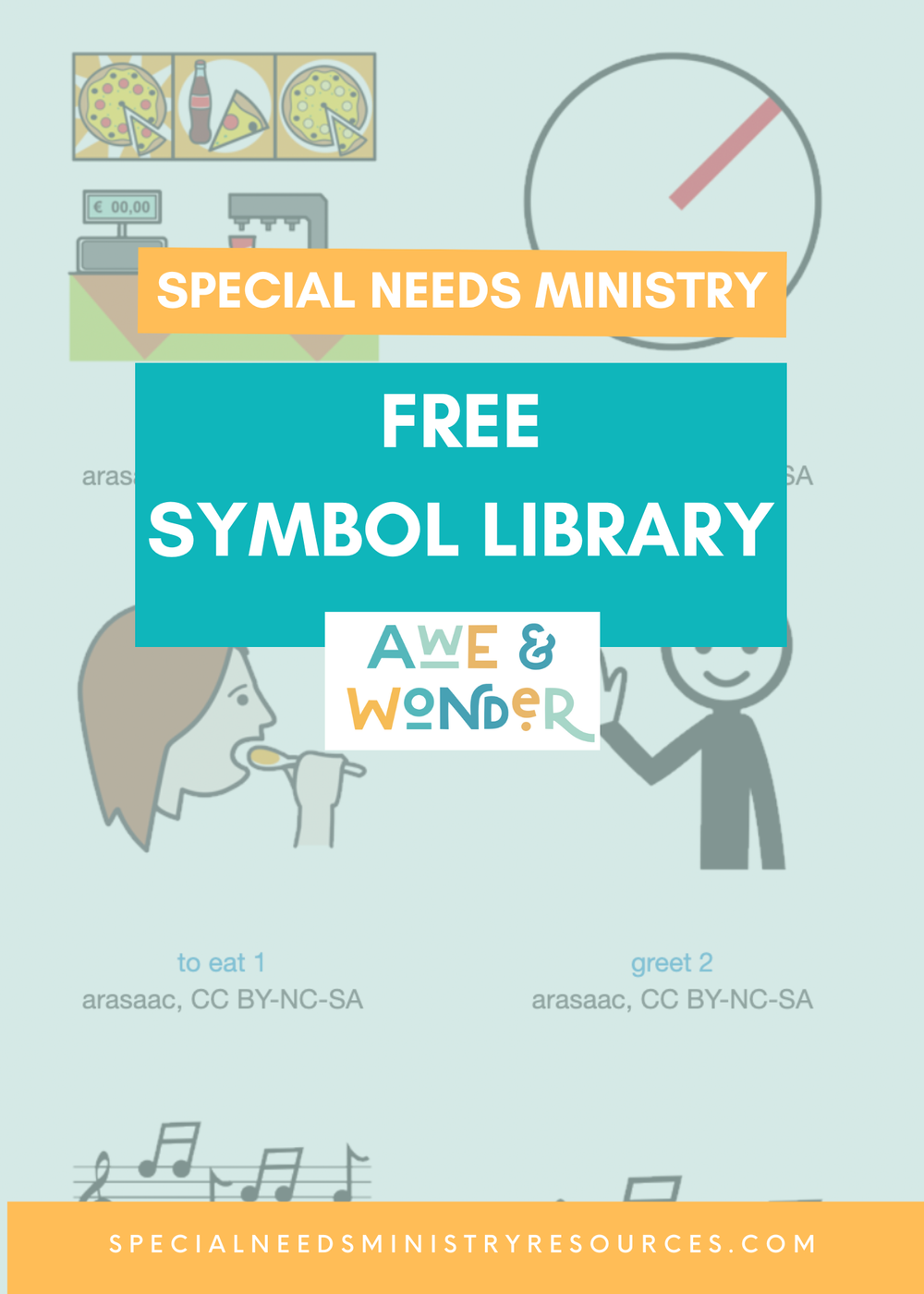 Free AAC Symbol Library — Awe & Wonder | Special Needs Ministry Resources