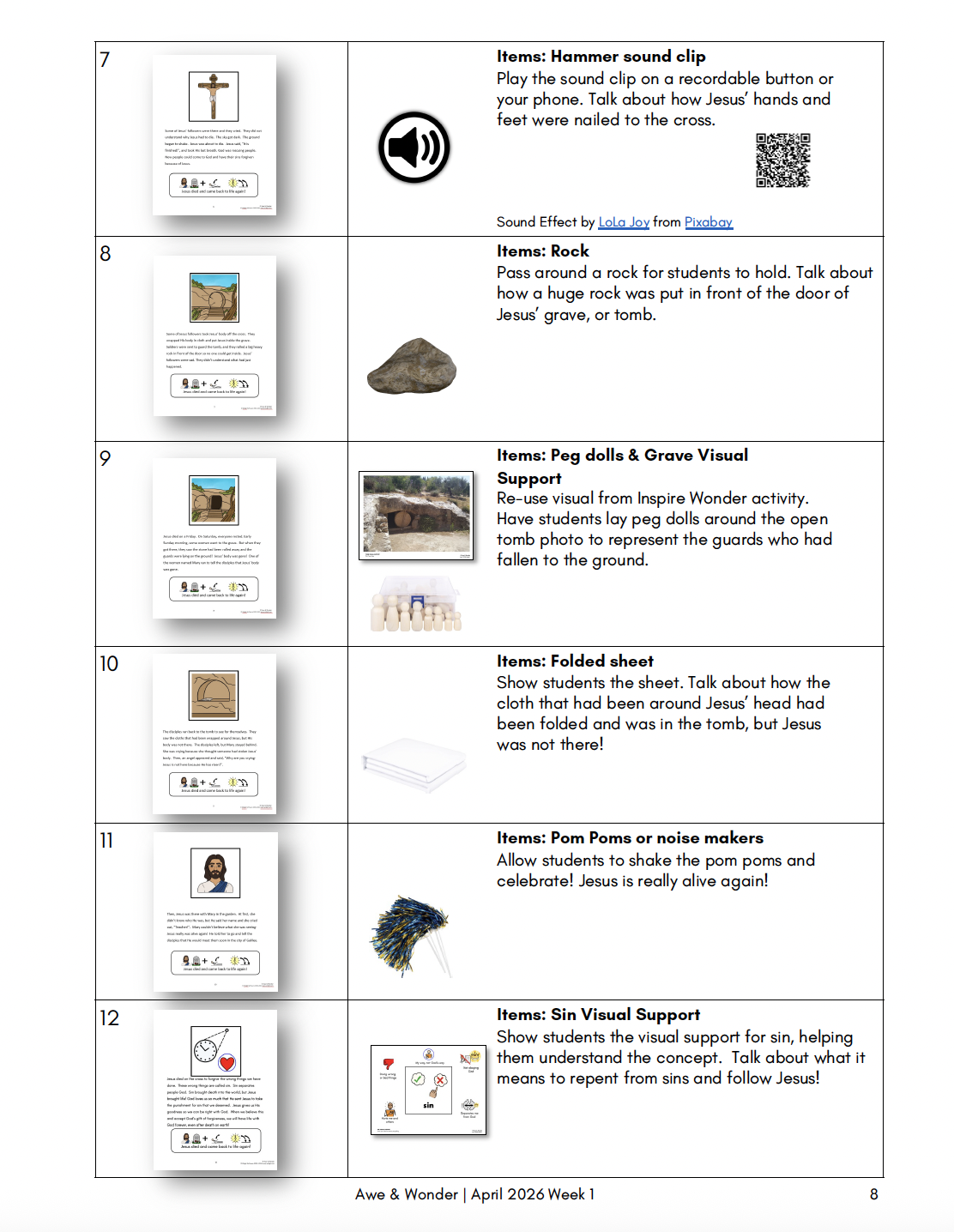 Multi-sensory Storytelling: Movement — Awe & Wonder | Special Needs ...