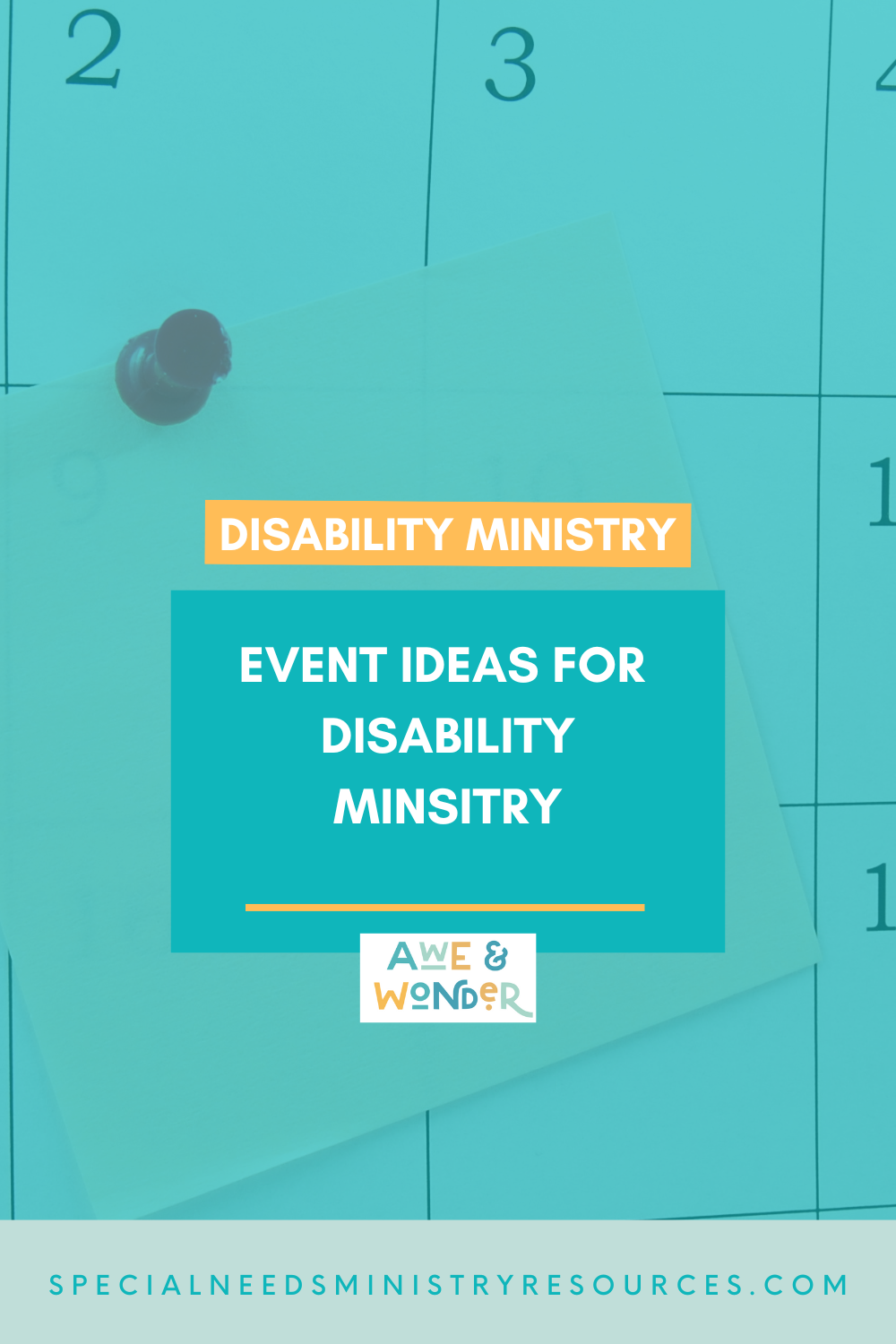 Event Ideas for Disability Ministry — Awe & Wonder | Special Needs ...