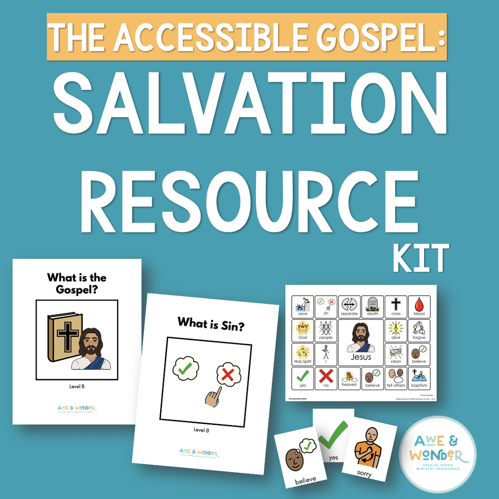 Children's Ministry Visual Schedule — Awe & Wonder | Special Needs ...