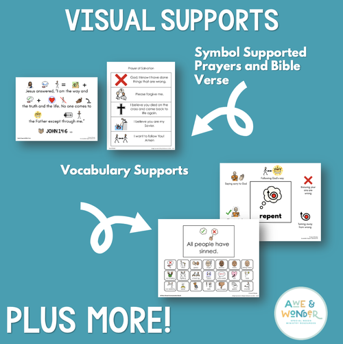 Children's Ministry Visual Schedule — Awe & Wonder | Special Needs ...