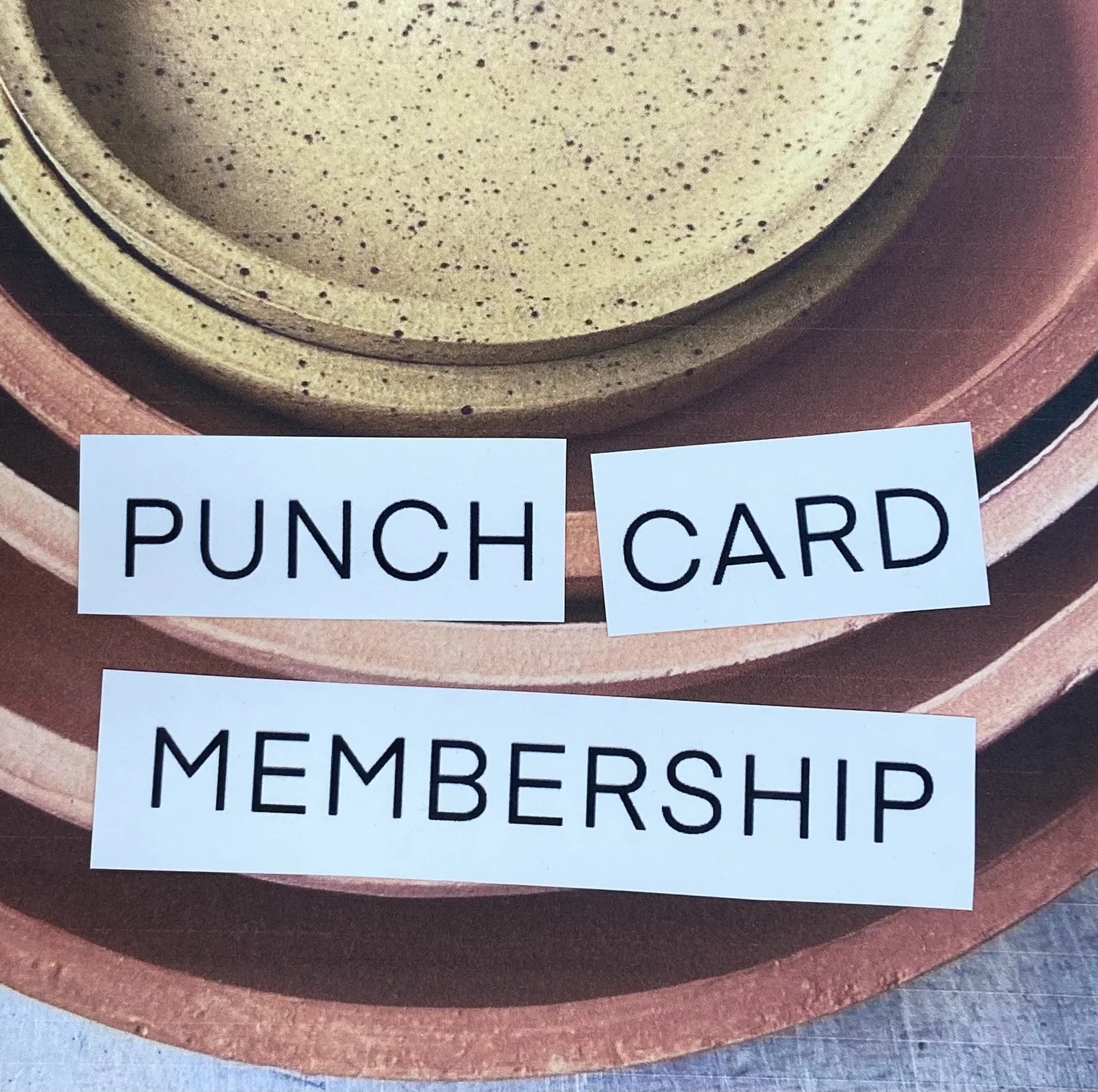 MONTHLY MEMBERSHIP — MUDWORKS STUDIO