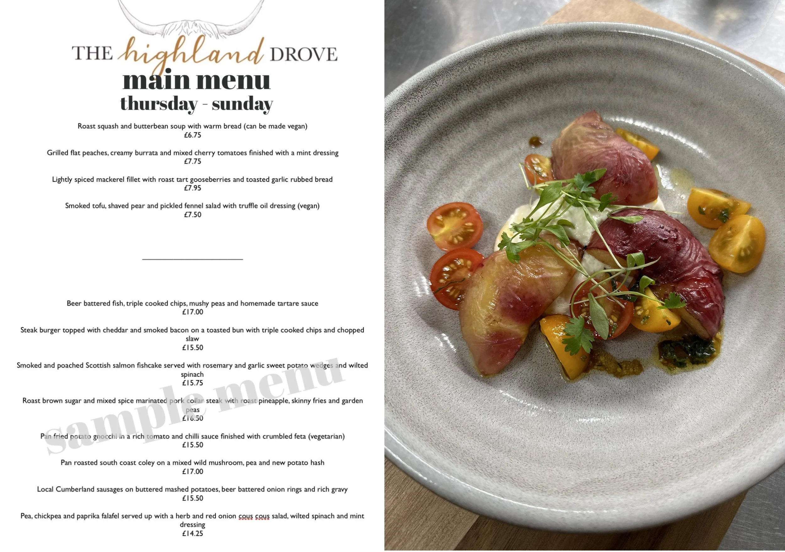 Eat with us — The Highland Drove