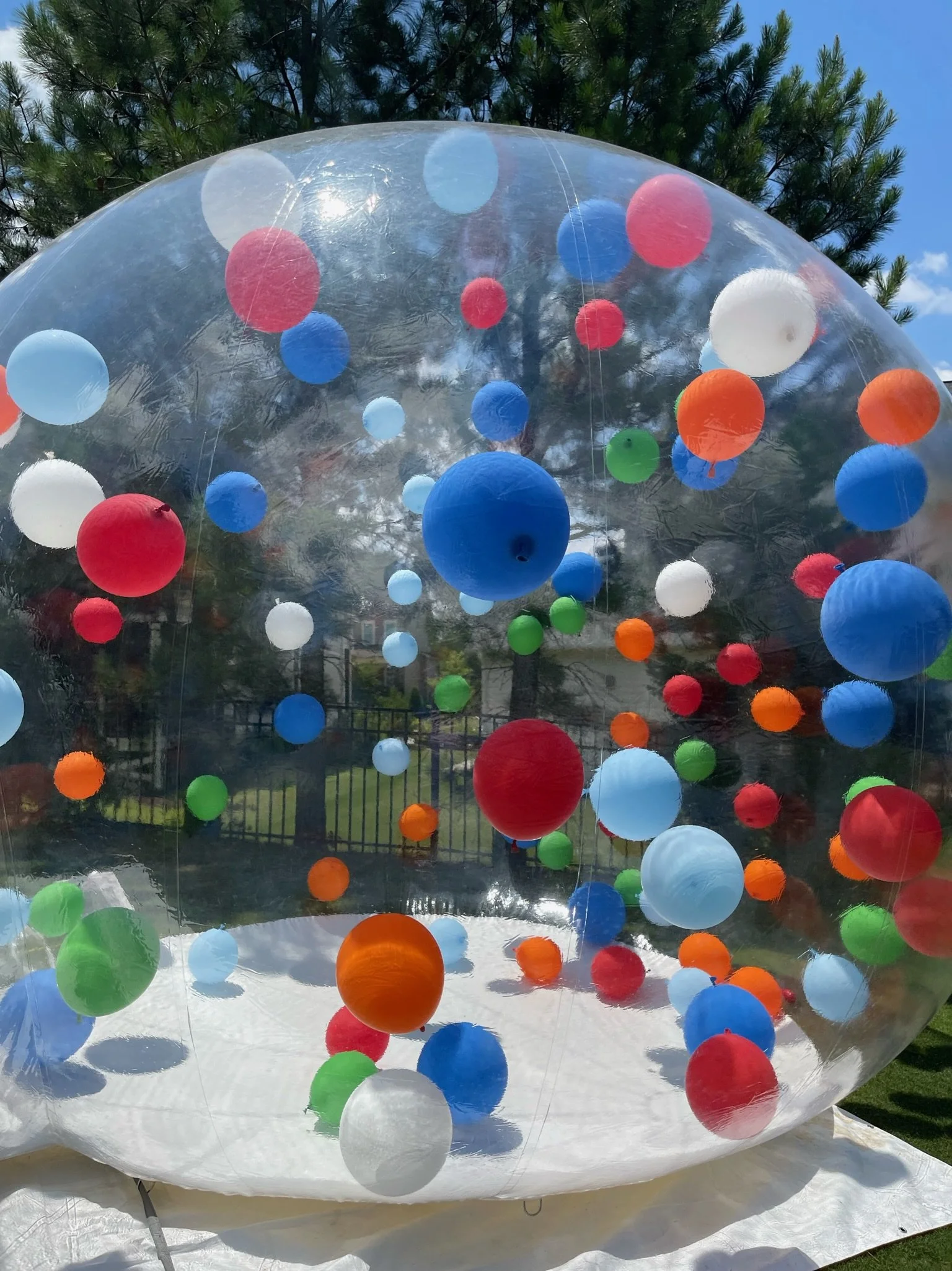 Bubble House - Exciting Balloon Dome Party Rental — Pitched Parties