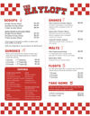 MENU — The Hayloft