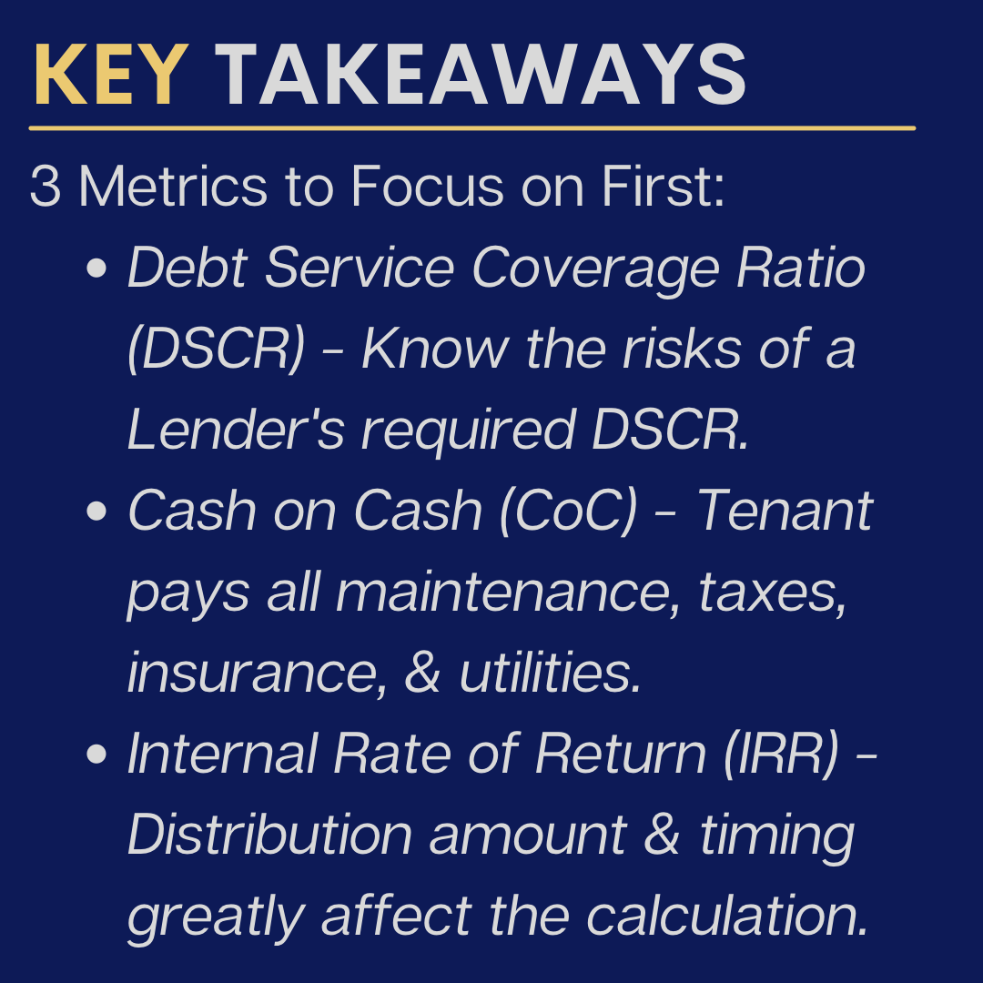 Financial Analysis: Understanding IRR, Debt Coverage, and Cash on Cash ...