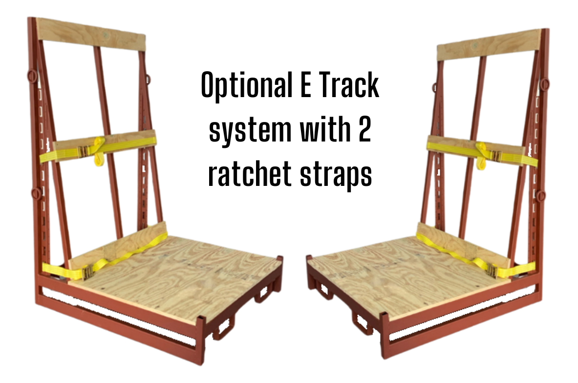 4 ' L Frame Window Transport Rack — Sparkster Welding Fabrication & Design