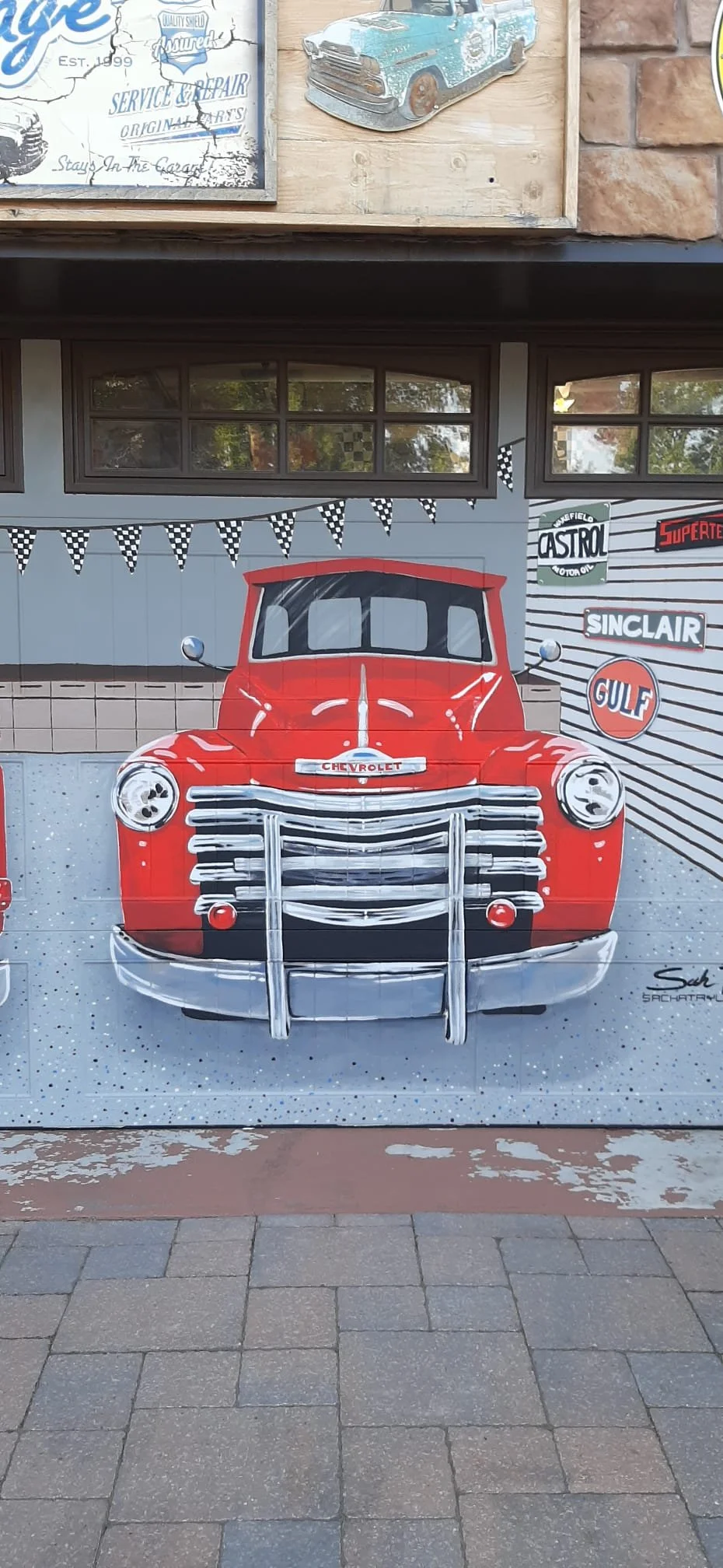 PFAFF Tuning Mural — Sacha Taylor Murals