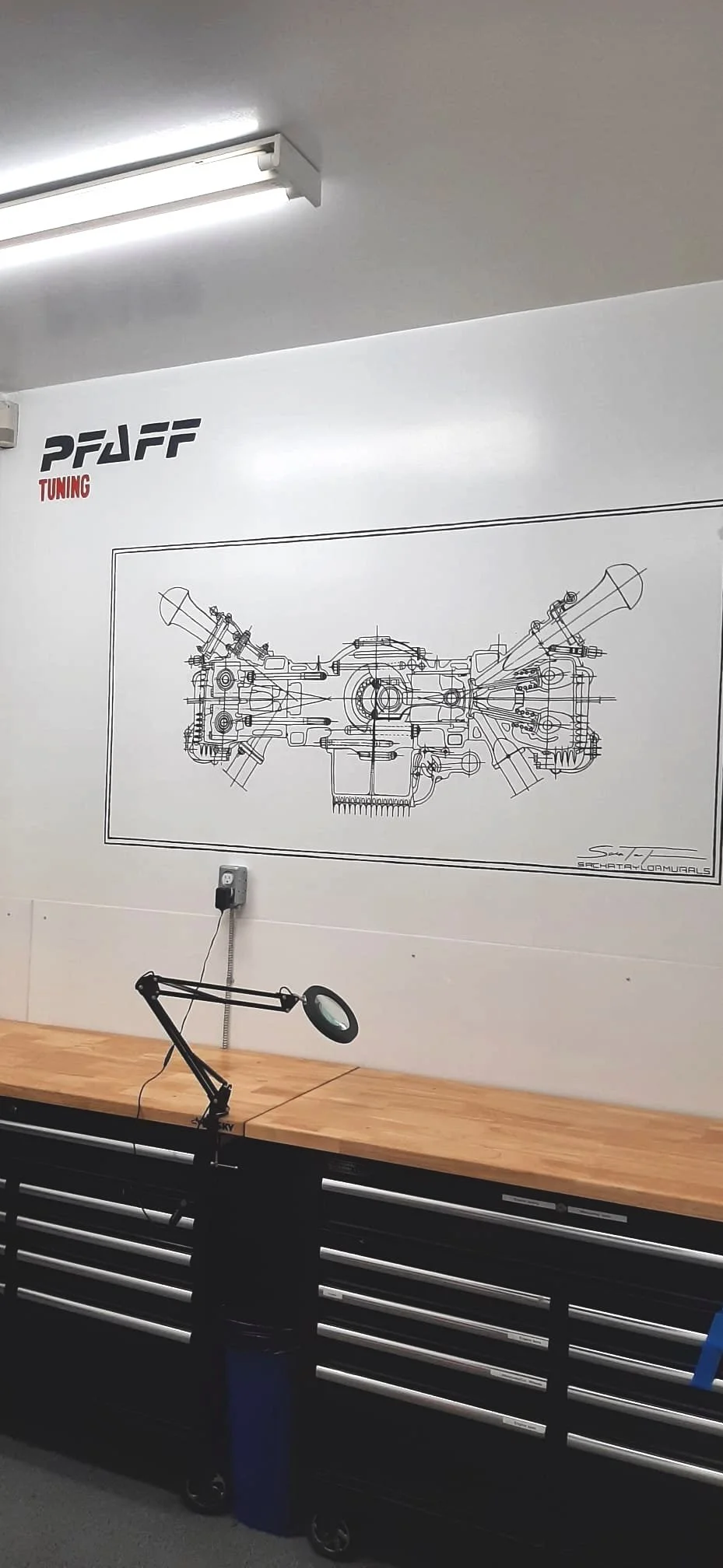 PFAFF TUNING — Sacha Taylor Murals