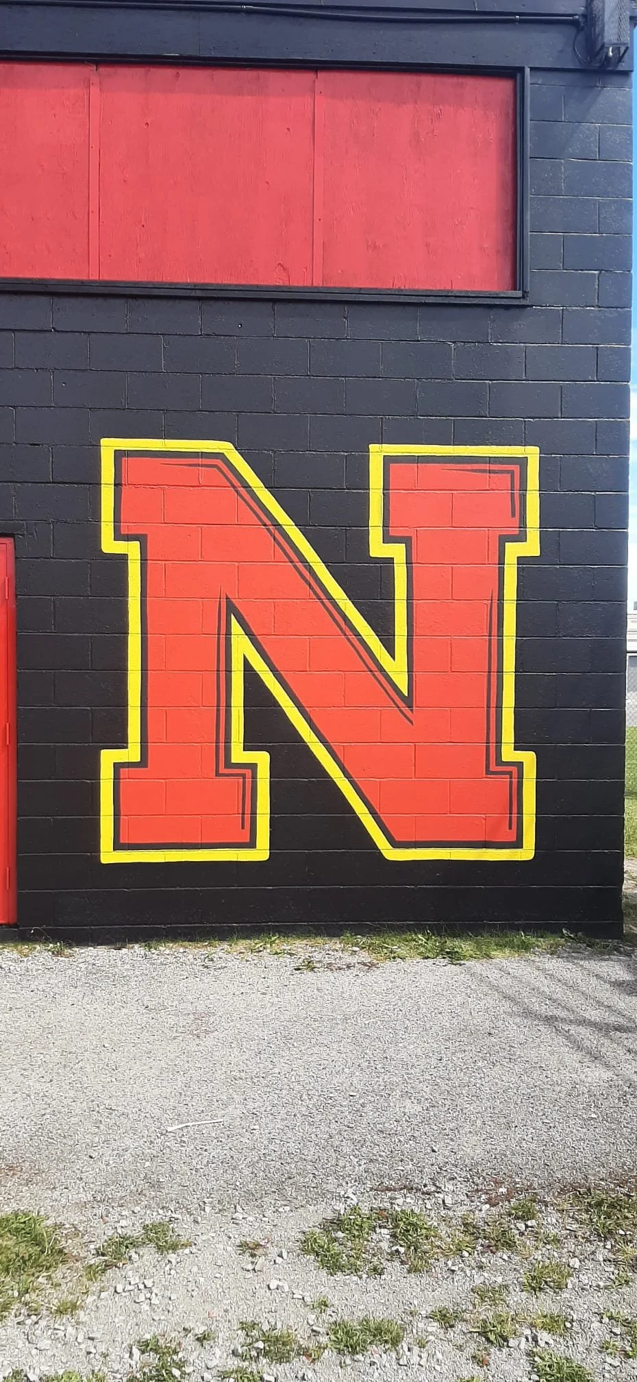 Nelson Stadium Mural — Sacha Taylor Murals