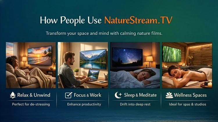 Best Nature Channel on Roku | 4K Relaxing Nature Films — NatureStream.tv