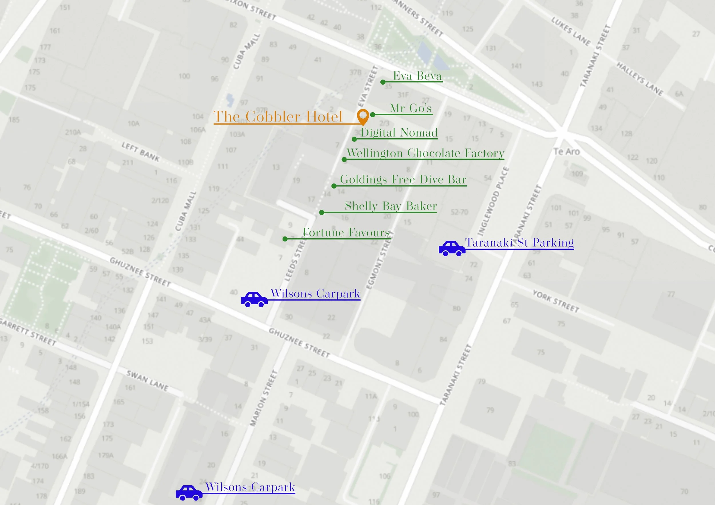 Check in details — The Cobbler Hotel