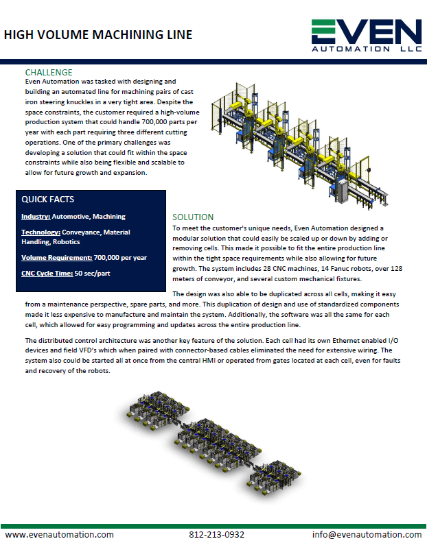Case Studies — Even Automation LLC | Automation Integrator