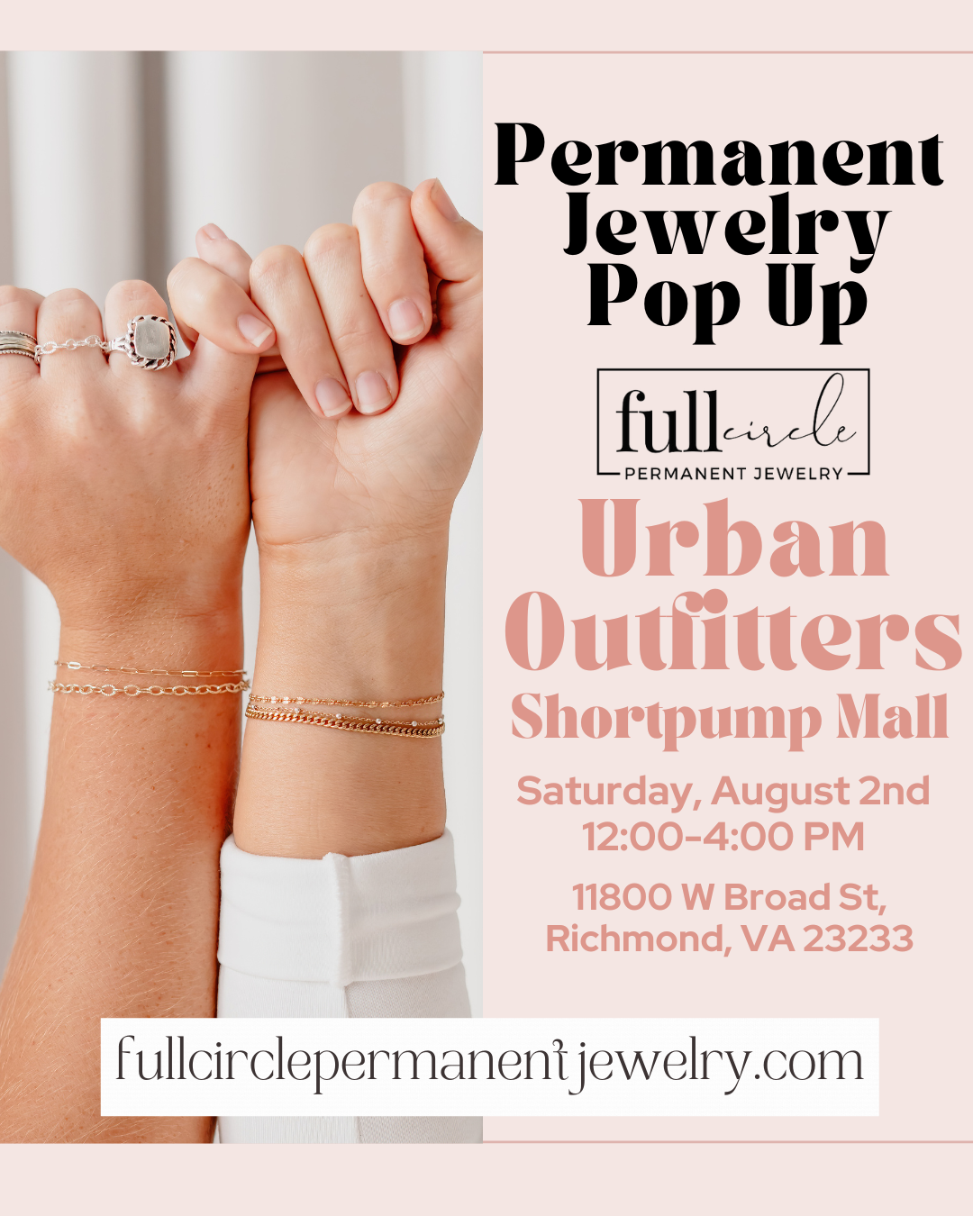 Pop Ups! — Full Circle Permanent Jewelry
